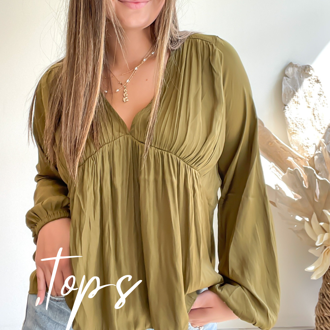 On trend women's clothes and fashion accessories.